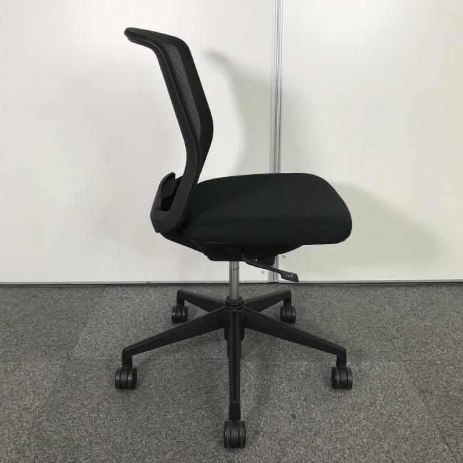 【中古】カリッサ ウチダ/UCHIDA 肘無ローバックチェア 470653 - 中古オフィス家具ならオフィスバスターズ