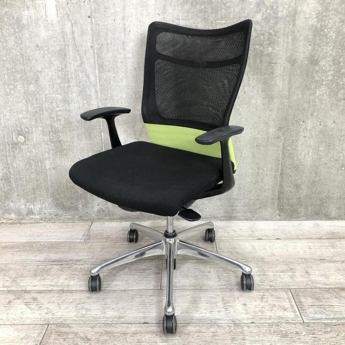 【中古】フィーゴチェア CJ41BR FDM6 オカムラ/okamura 肘付ミドルバックチェア 472677 - 中古オフィス家具なら ...