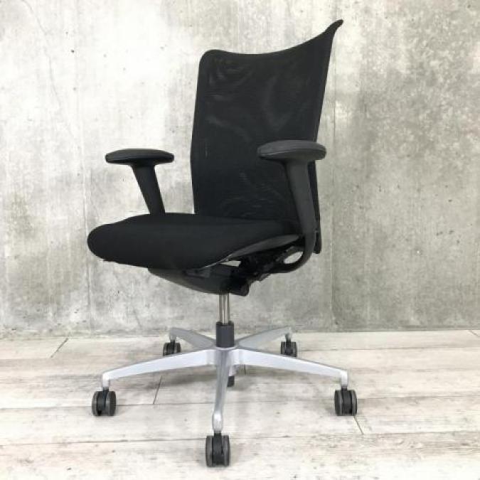 【中古】プラオαチェア イトーキ/ITOKI 肘付ハイバックチェア 476156 - 中古オフィス家具ならオフィスバスターズ