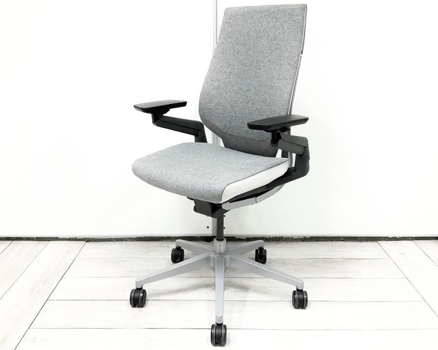 【中古】ジェスチャー Steelcase/スチールケース 肘付ハイバックチェア 476183 - 中古オフィス家具ならオフィスバスターズ