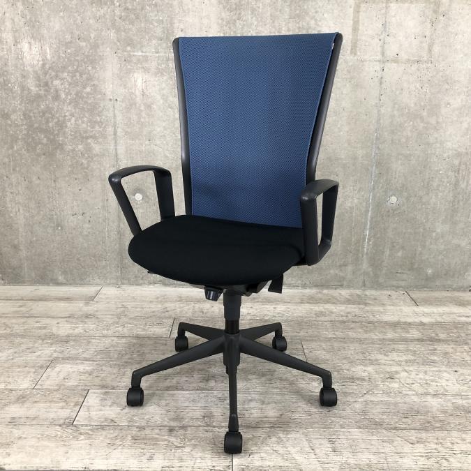 【中古】アクトディアチェア ウチダ/UCHIDA 肘付ハイバックチェア 478110 - 中古オフィス家具ならオフィスバスターズ