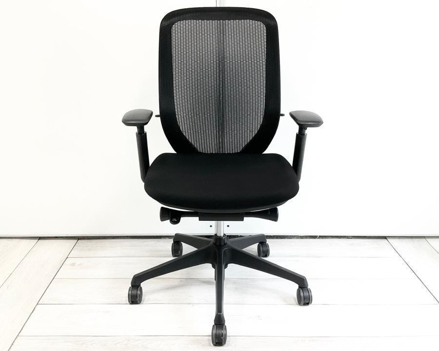 【中古】シルフィー オカムラ/okamura 肘付ハイバックチェア 478603 - 中古オフィス家具ならオフィスバスターズ