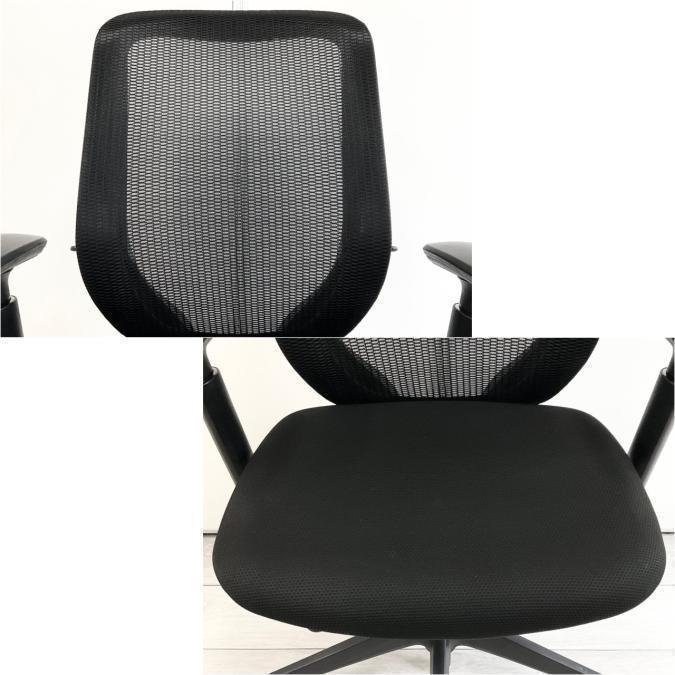 【中古】シルフィー オカムラ/okamura 肘付ハイバックチェア 478603 - 中古オフィス家具ならオフィスバスターズ
