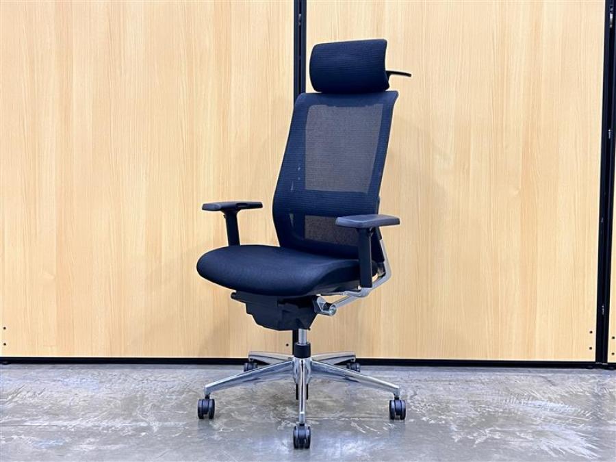 【中古】エアフォート CRS-GA2330 コクヨ/KOKUYO 肘付ハイバックチェア 485022 - 中古オフィス家具ならオフィスバスターズ