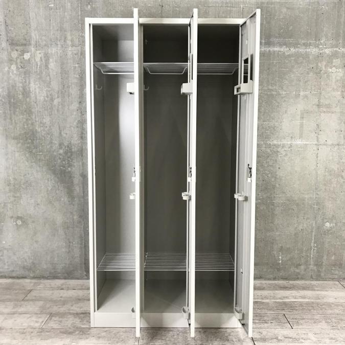 【中古】FZタイプ 4573FZ Z13 オカムラ/okamura 3人用更衣ロッカー 485489 - 中古オフィス家具ならオフィスバスターズ