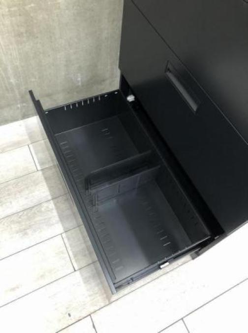 【中古】エディア コクヨ/KOKUYO ハイキャビネット／両開き＋3段ラテラル 490505 - 中古オフィス家具ならオフィスバスターズ