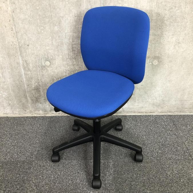 【中古】エニーザ AF2-10BS ウチダ/UCHIDA 肘無ローバックチェア 490588 - 中古オフィス家具ならオフィスバスターズ