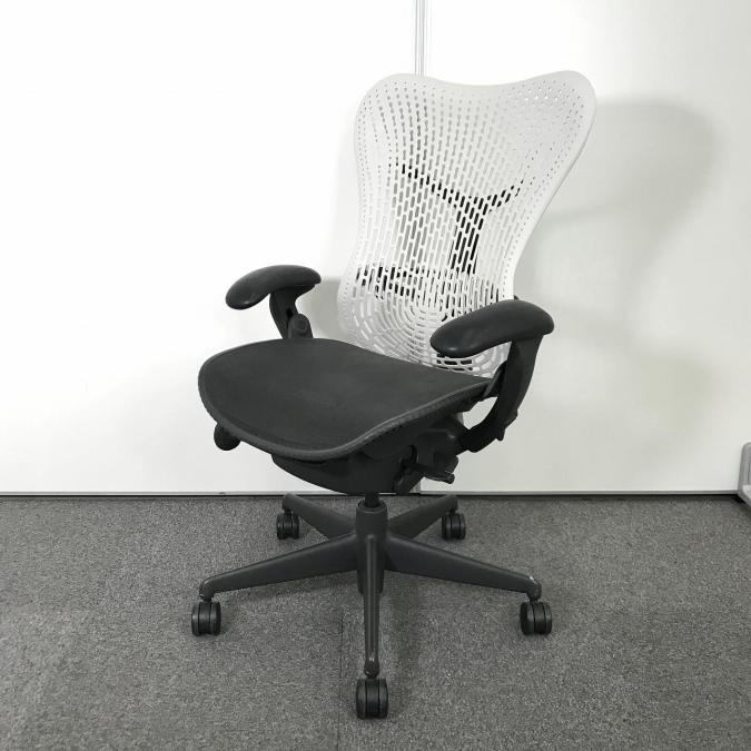 【中古】ミラアーム Herman Miller/ハーマンミラー 肘付ハイバックチェア 490778 - 中古オフィス家具ならオフィスバスターズ