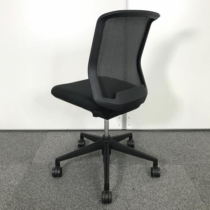 【中古】カリッサ ウチダ/UCHIDA 肘無ローバックチェア 492039 - 中古オフィス家具ならオフィスバスターズ