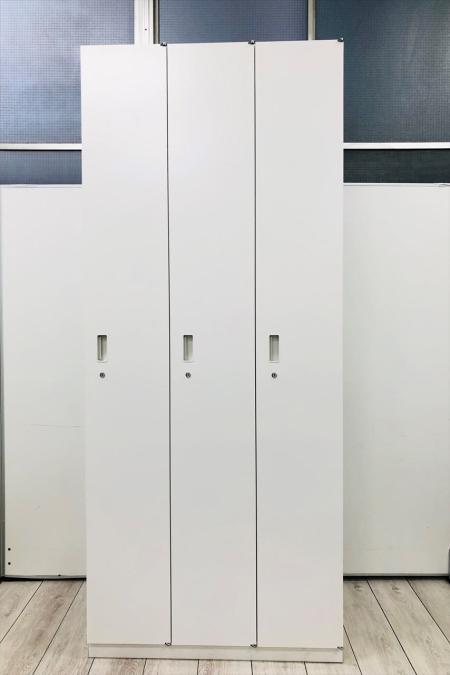 【中古】シンラインロッカー HTM-219TWS-W9 イトーキ/ITOKI 3人用更衣ロッカー 498968 - 中古オフィス家具ならオフィスバスターズ