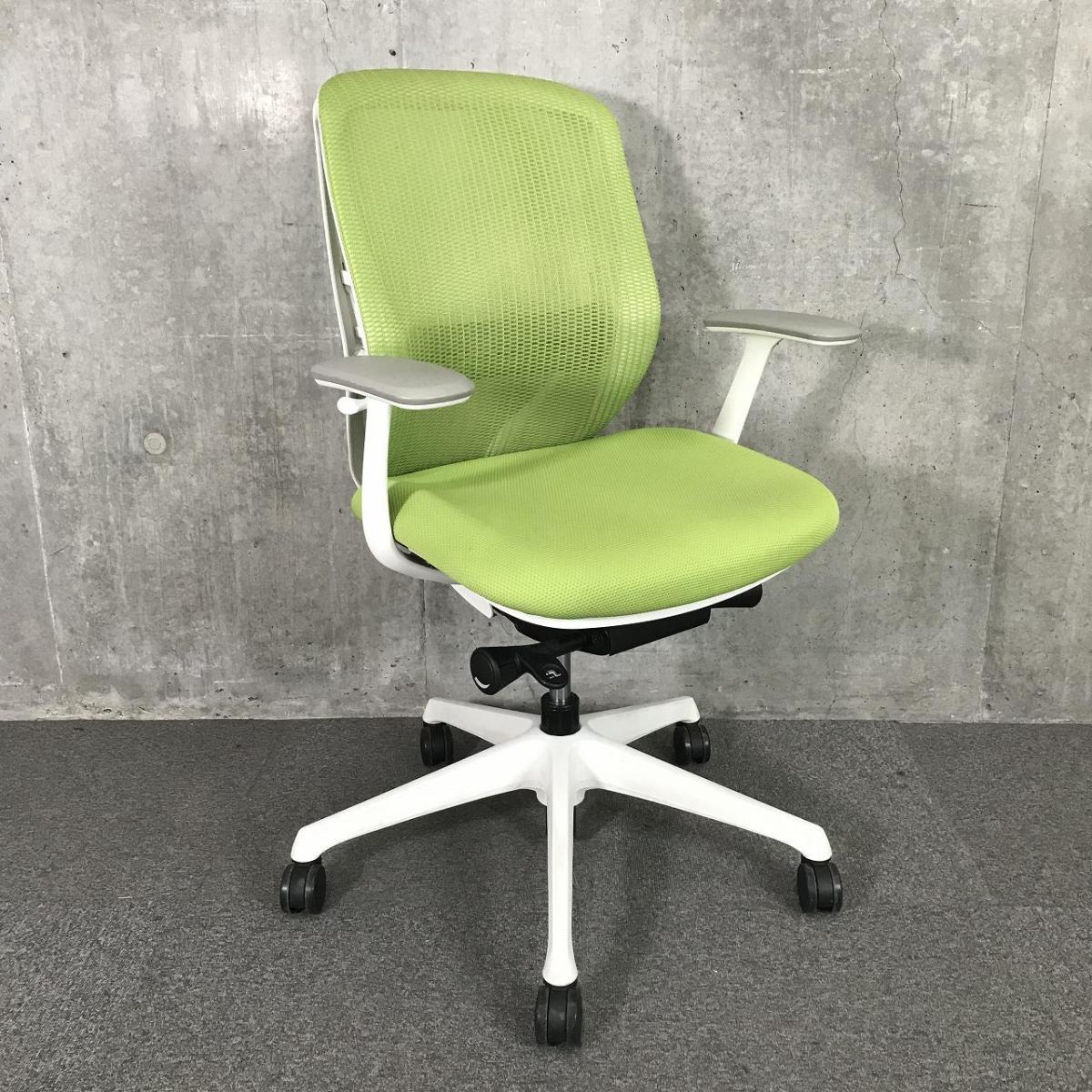 【中古】シルフィー C641XZ FMP5 オカムラ/okamura 肘付ローバックチェア 505042 - 中古オフィス家具ならオフィスバスターズ