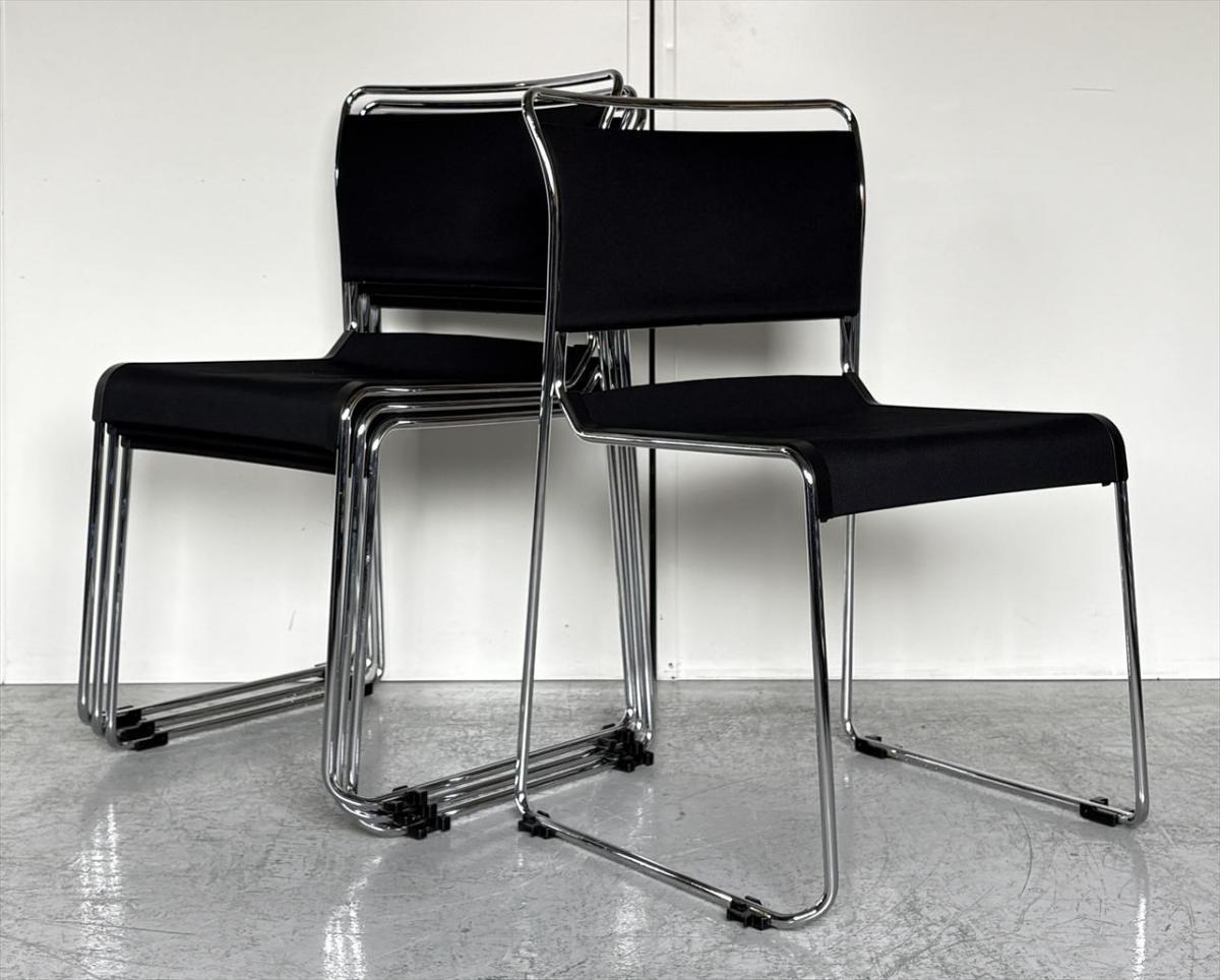 【中古】ルベック KLC-221GBZ9T1T1 イトーキ/ITOKI スタッキングチェア 509547 - 中古オフィス家具ならオフィスバスターズ