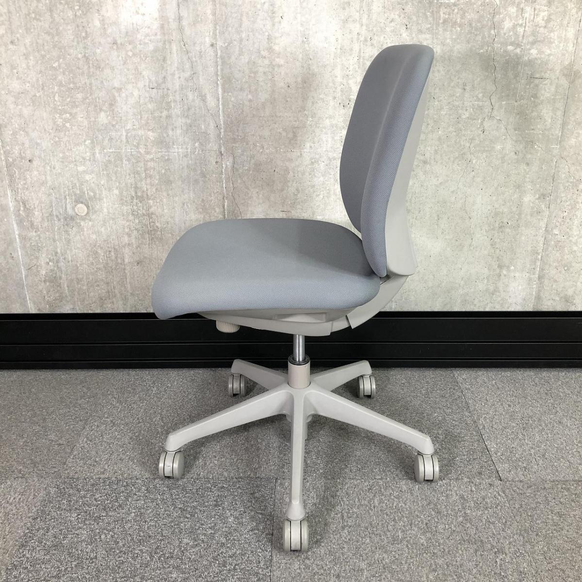 【中古】CG-Rチェア CN33GR FM37 オカムラ/okamura 肘無ローバックチェア 515476 - 中古オフィス家具ならオフィスバスターズ