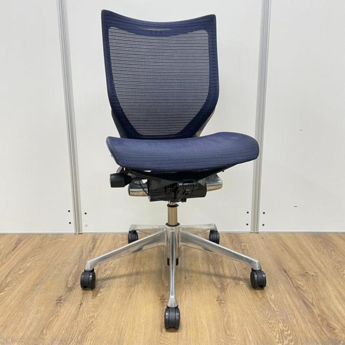 中古】バロンメッシュチェア オカムラ/okamura 肘無ローバック 中古】バロンメッシュチェア オカムラ/okamura 肘無ローバック