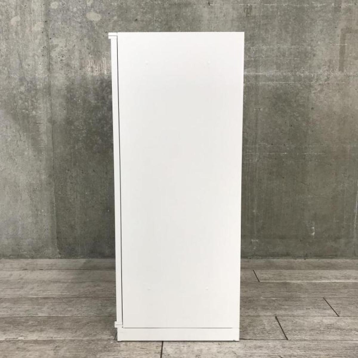 中古】レクトライン オカムラ/okamura ローキャビネット/両開き 中古】レクトライン オカムラ/okamura ローキャビネット/両開き