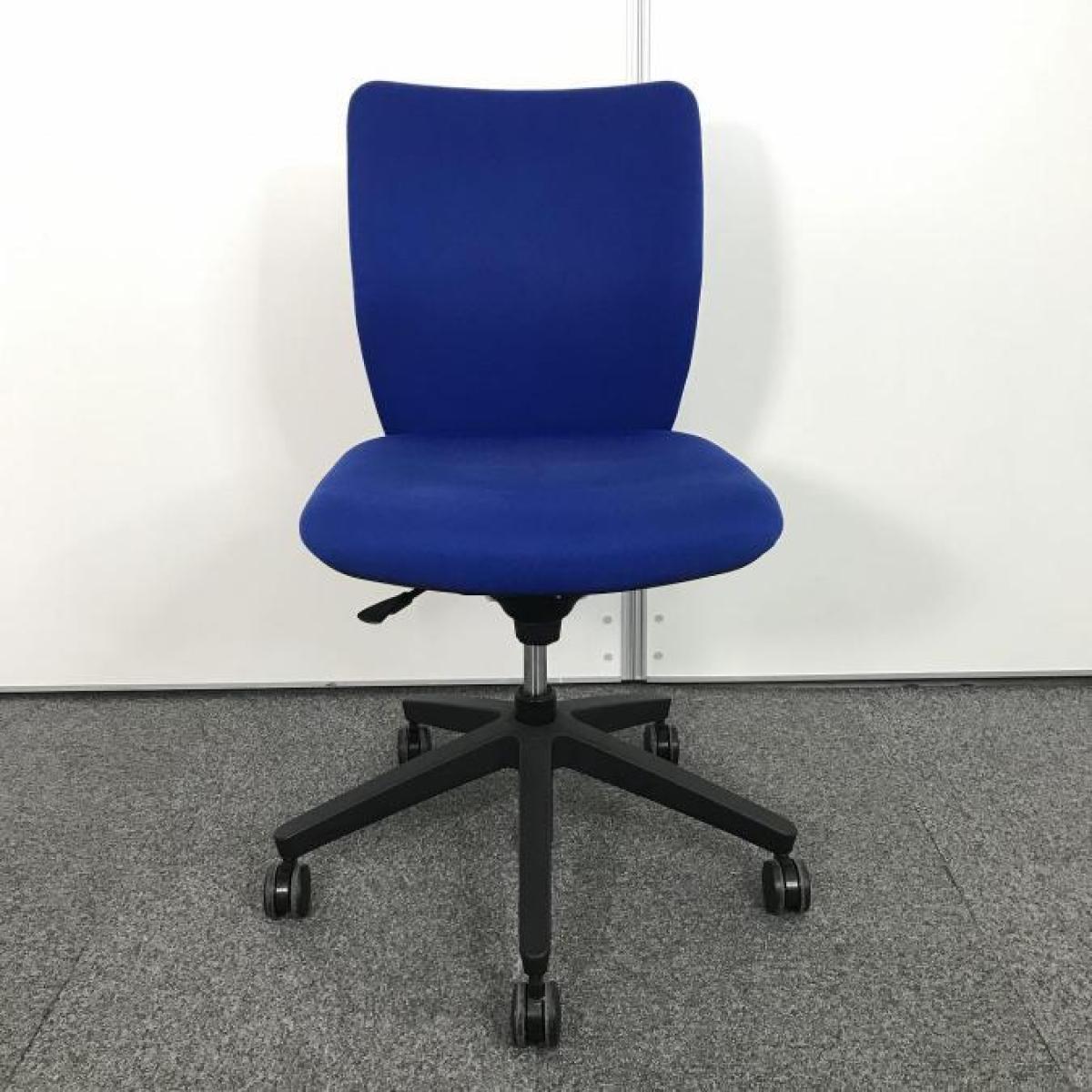 【中古】エポ ウチダ/UCHIDA 肘無ハイバックチェア 520476 - 中古オフィス家具ならオフィスバスターズ