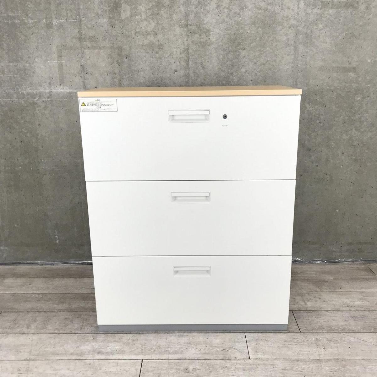 【中古】L6 プラス/PLUS ローキャビネット／ラテラル 525374 - 中古オフィス家具ならオフィスバスターズ