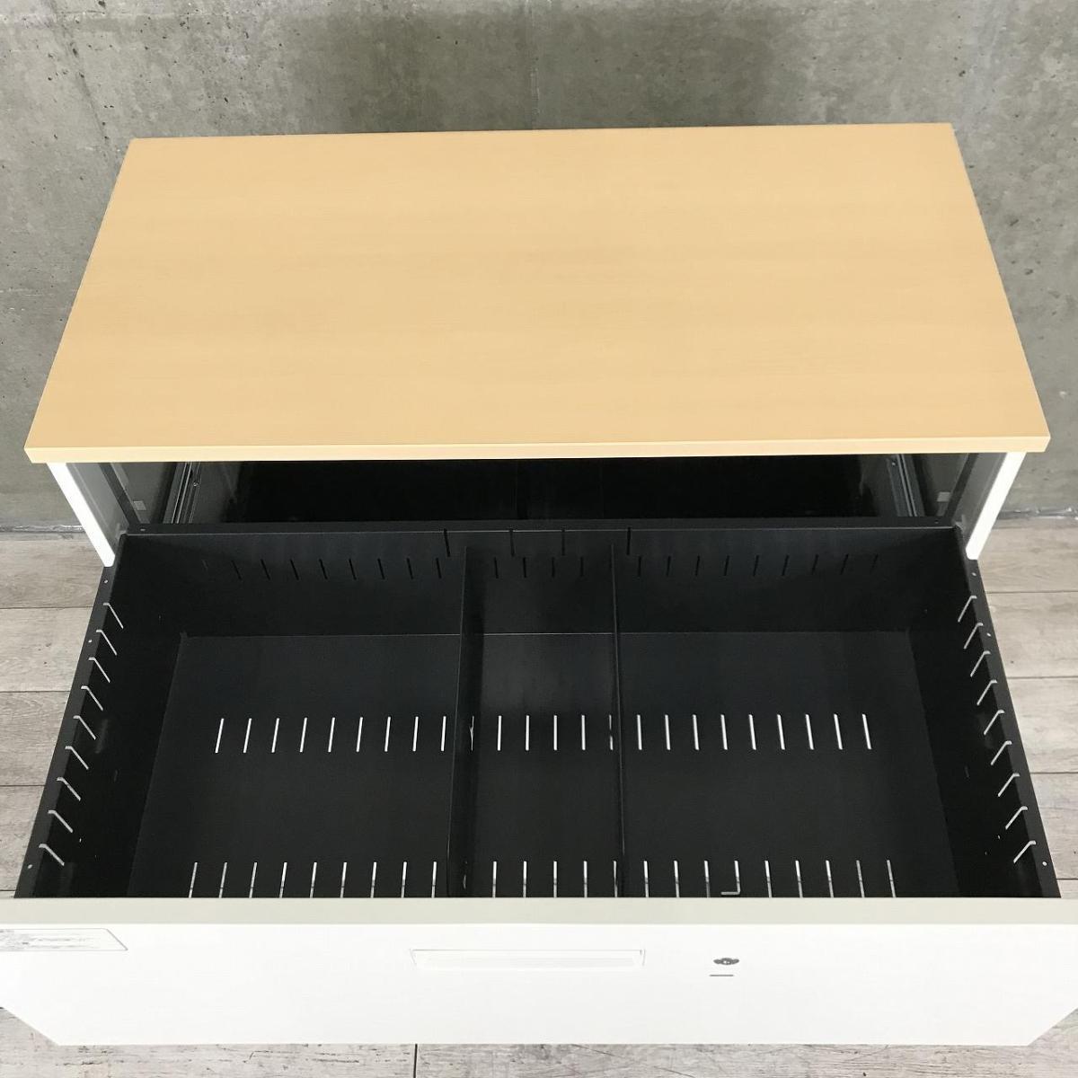 【中古】L6 プラス/PLUS ローキャビネット／ラテラル 525374 - 中古オフィス家具ならオフィスバスターズ