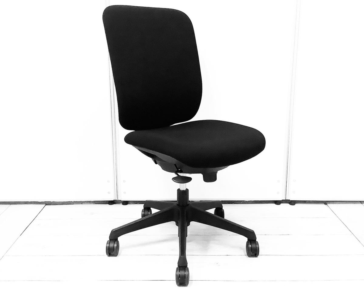 【中古】CG-Rチェア オカムラ/okamura 肘無ハイバックチェア 526690 - 中古オフィス家具ならオフィスバスターズ