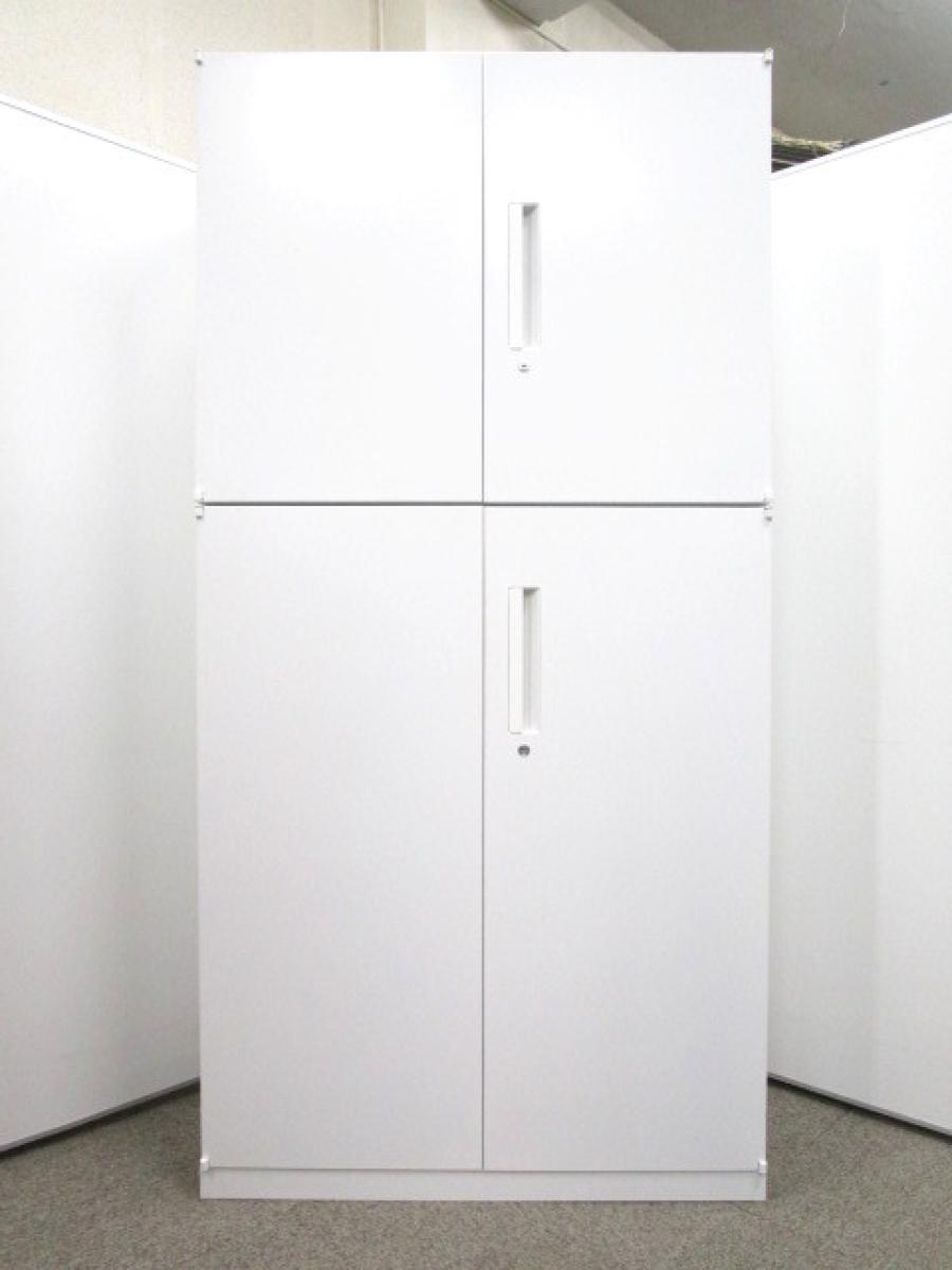 【中古】HSシリーズ 5-820-5002 / 5-820-5202 ウチダ/UCHIDA ハイキャビネット／両開き＋両開き 526951 - 中古オフィス家具ならオフィスバスターズ
