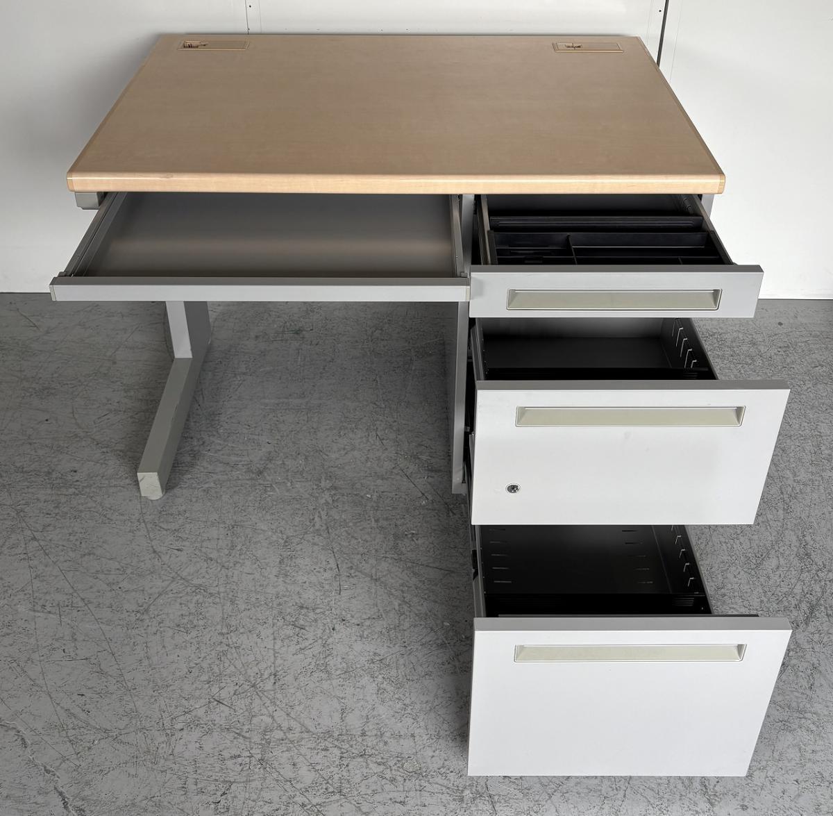 【中古】FEED ウチダ/UCHIDA 片袖机 530637 - 中古オフィス家具ならオフィスバスターズ