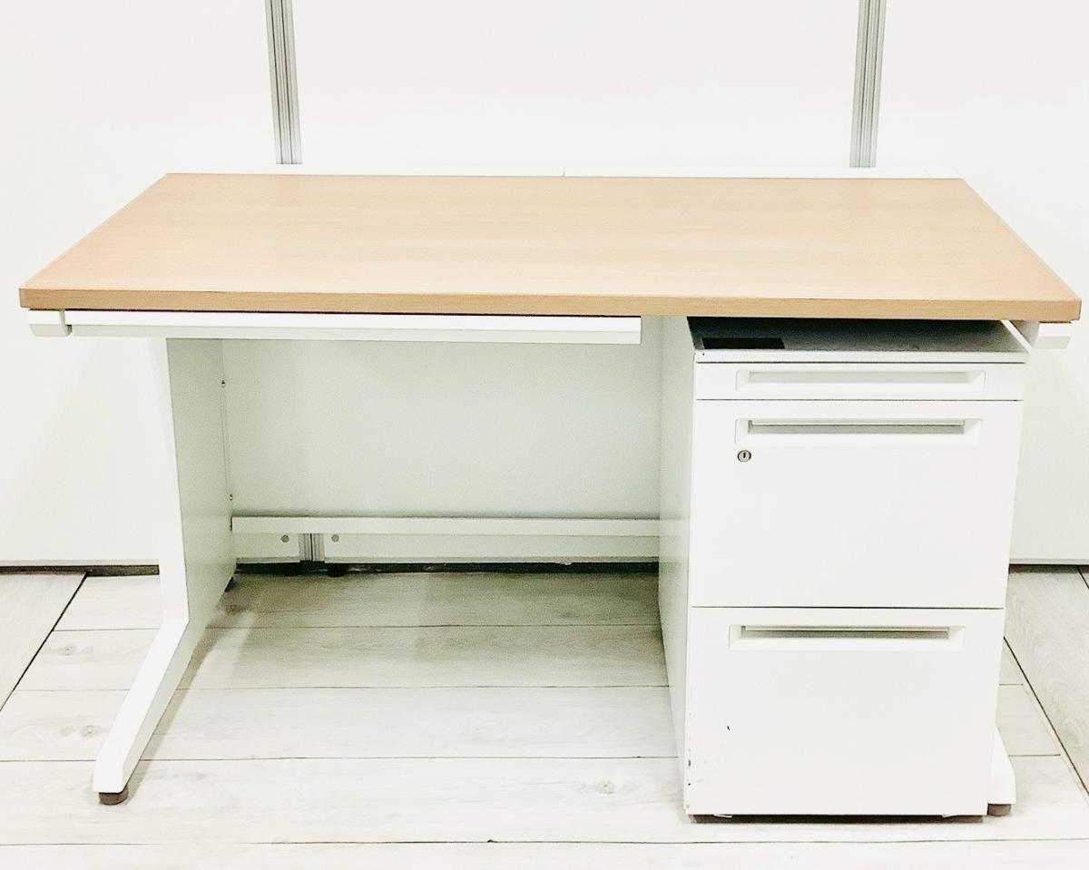 【中古】アドバンス 3V21AJ MK55 オカムラ/okamura 片袖机 531128 - 中古オフィス家具ならオフィスバスターズ
