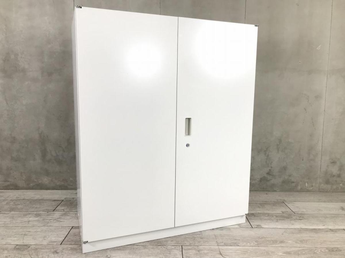 【中古】シンライン HTM-109HSS-W9 イトーキ/ITOKI ローキャビネット／両開き 532207 - 中古オフィス家具ならオフィスバスターズ