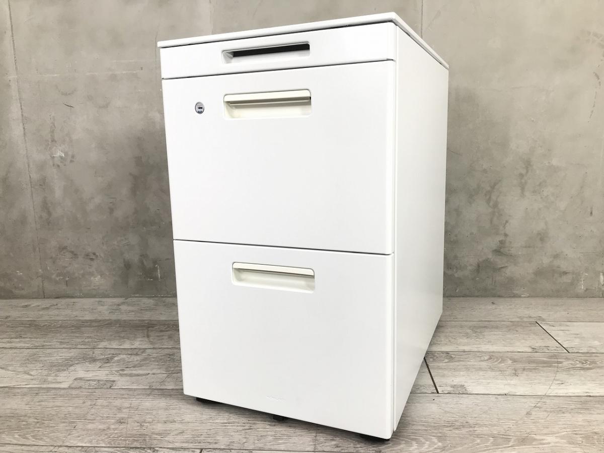 【中古】GTワゴン コクヨ/KOKUYO ワゴン3段 533304 - 中古オフィス家具ならオフィスバスターズ