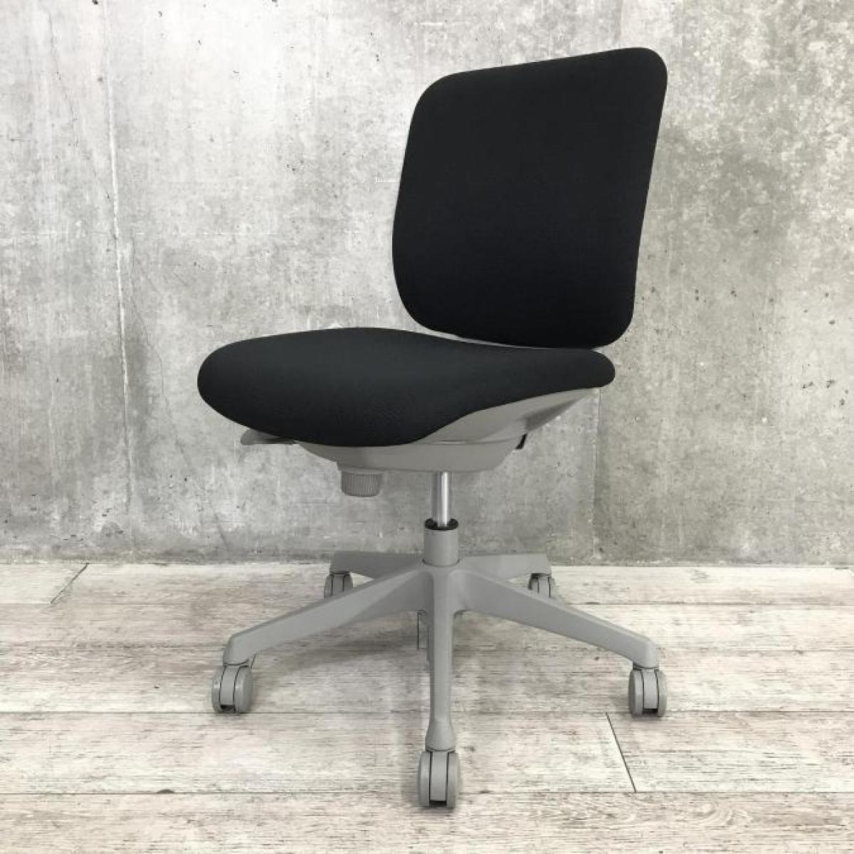 【中古】CG-Rチェア CN33GR FM31 オカムラ/okamura 肘無ローバックチェア 534358 - 中古オフィス家具ならオフィスバスターズ