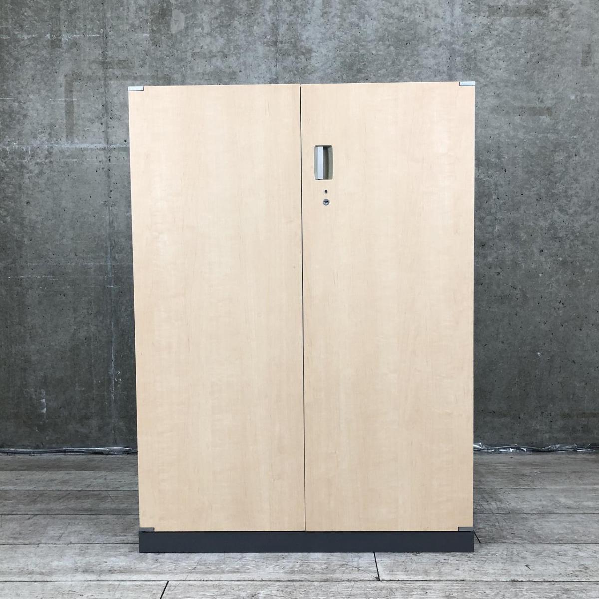 【中古】 1-274-9202 ウチダ/UCHIDA ローキャビネット／両開き 537015 - 中古オフィス家具ならオフィスバスターズ