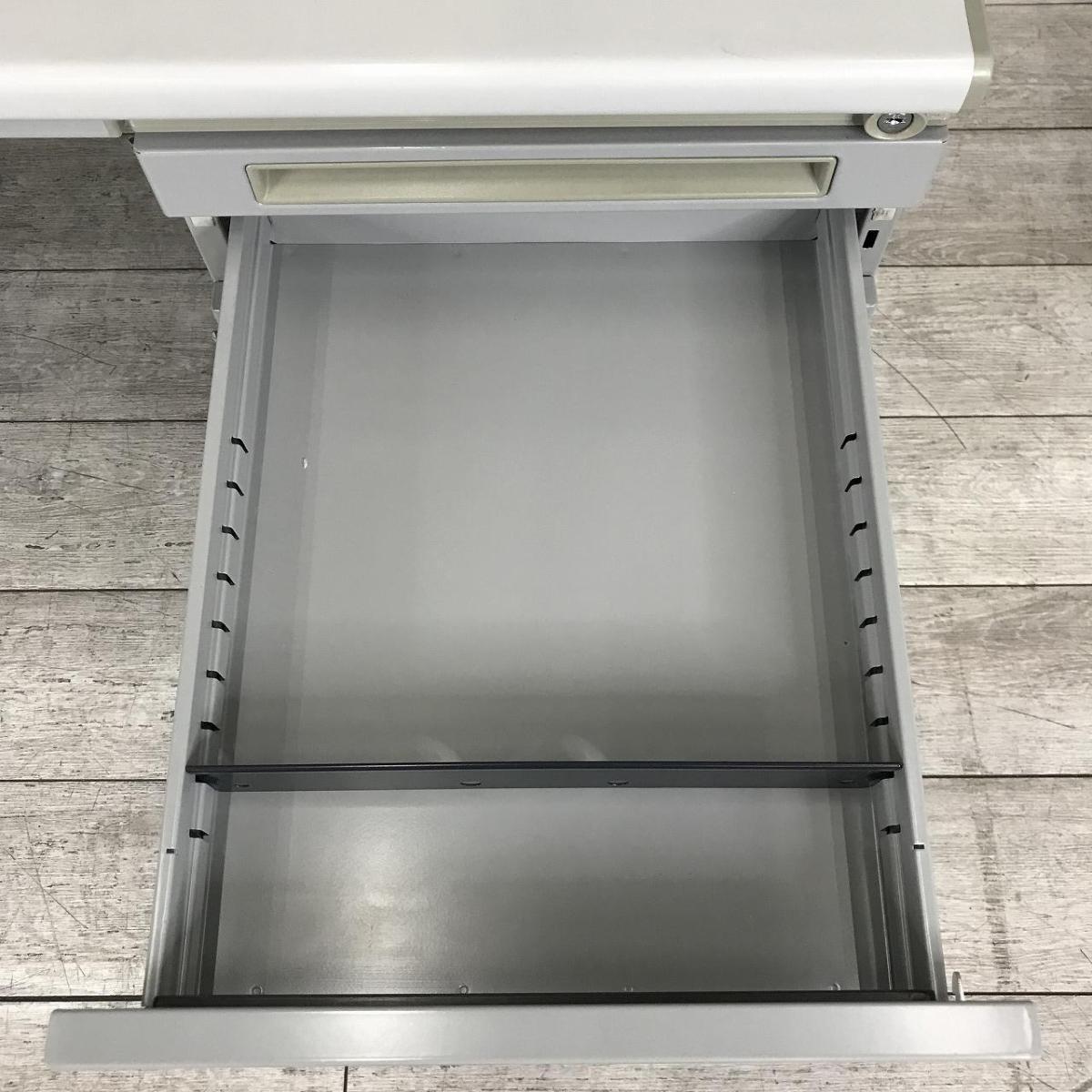 【中古】FEED-N ウチダ/UCHIDA 片袖机 537053 - 中古オフィス家具ならオフィスバスターズ