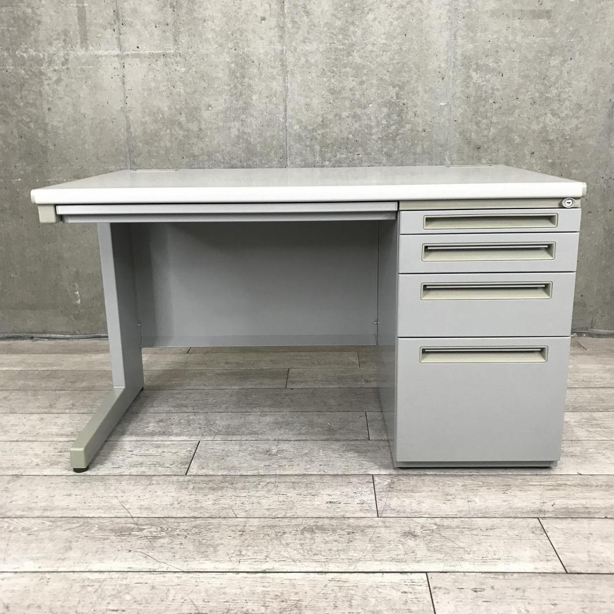 【中古】FEED-N ウチダ/UCHIDA 片袖机 537053 - 中古オフィス家具ならオフィスバスターズ