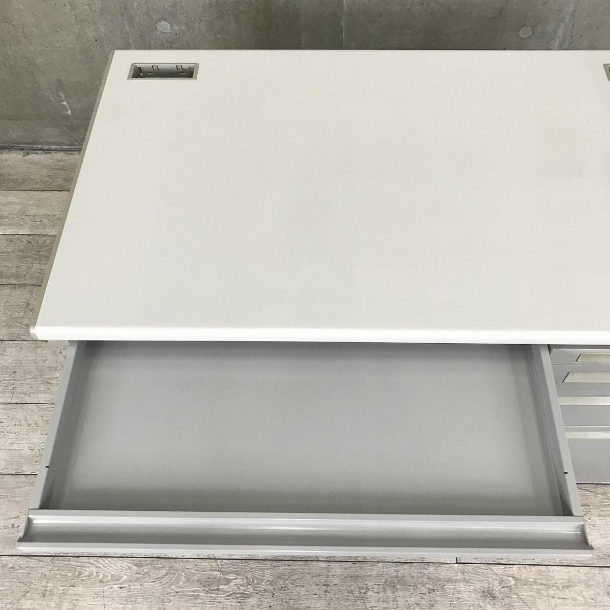 【中古】FEED-N ウチダ/UCHIDA 片袖机 537053 - 中古オフィス家具ならオフィスバスターズ