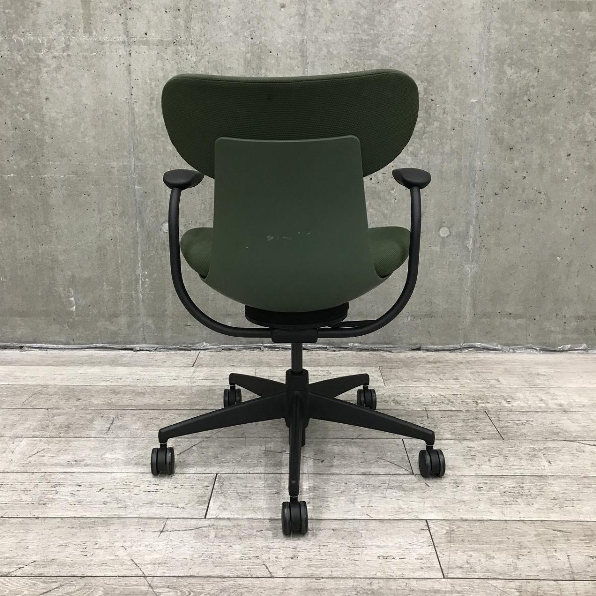 【中古】イング C05S-1CC-Q6-1 コクヨ/KOKUYO 肘付ローバックチェア 539489 - 中古オフィス家具ならオフィスバスターズ