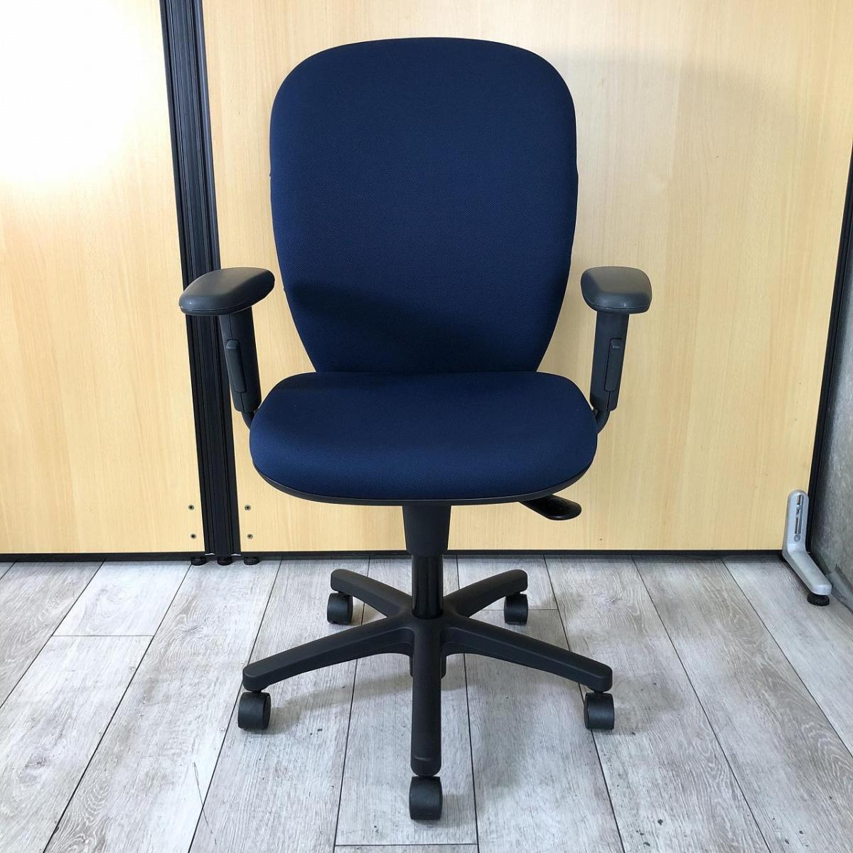 【中古】リエットチェア KFS-730GB-T1 B2 イトーキ/ITOKI 肘付ハイバックチェア 545997 - 中古オフィス家具なら ...