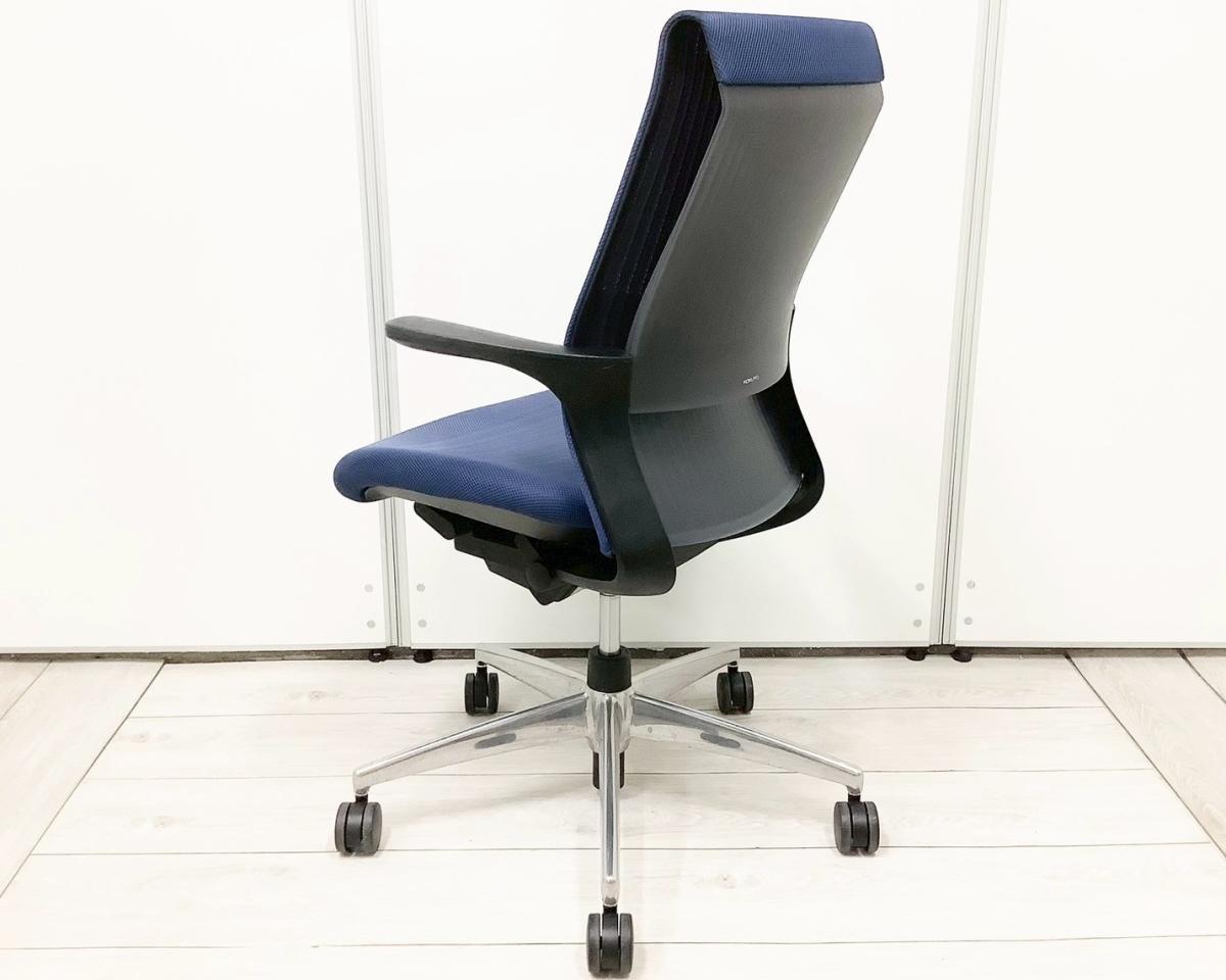 【中古】M4 樹脂 CSR-G2201 コクヨ/KOKUYO 肘付ハイバックチェア 557945 - 中古オフィス家具ならオフィスバスターズ