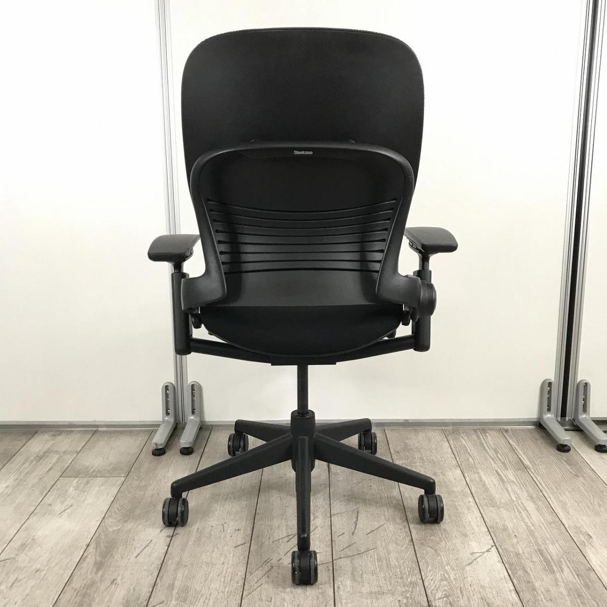 【中古】リープV2 Steelcase/スチールケース 肘付ハイバックチェア 566553 - 中古オフィス家具ならオフィスバスターズ