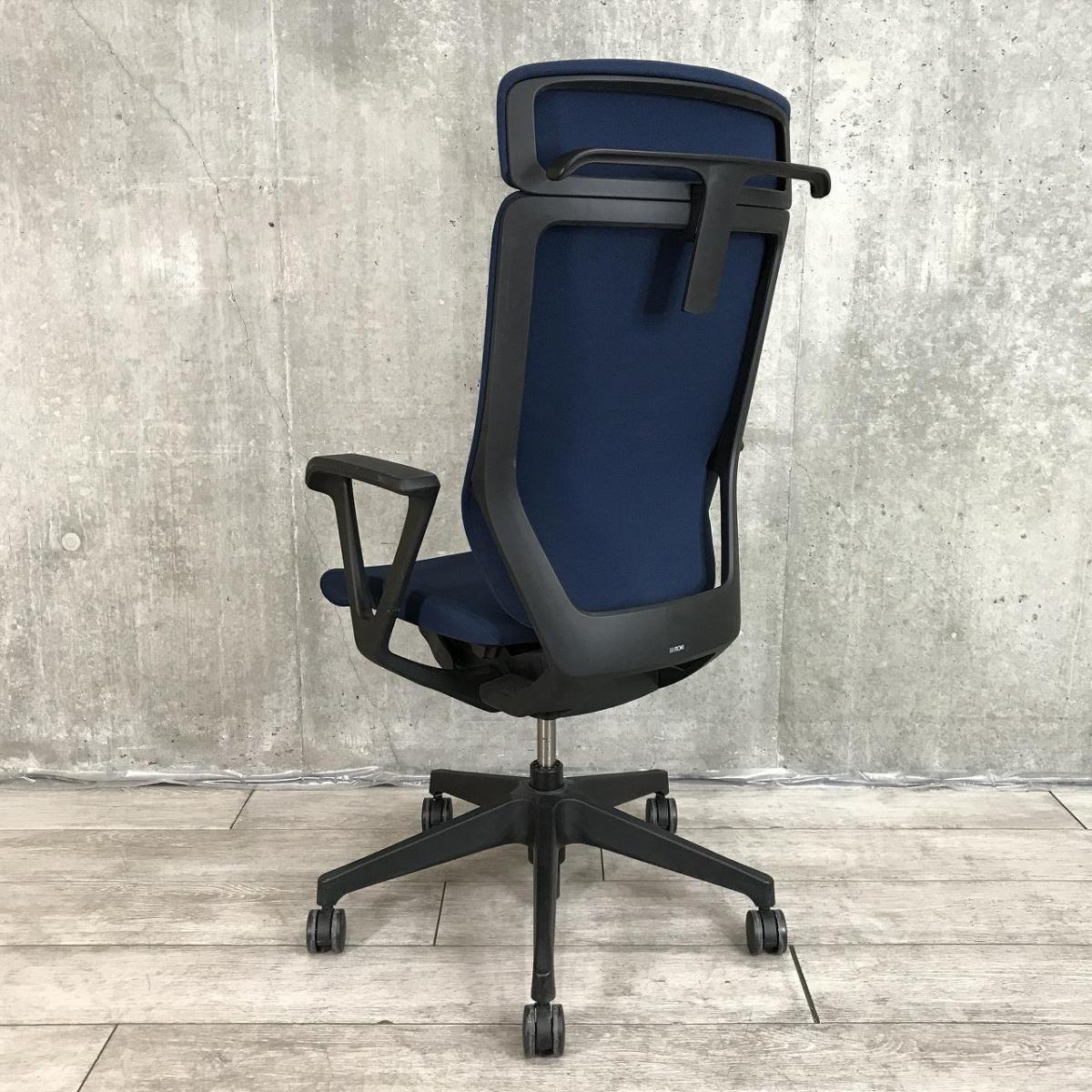 【中古】エピオスチェア KE-416GBET1B2B2 イトーキ/ITOKI 肘付ハイバックチェア 566999 - 中古オフィス家具なら ...