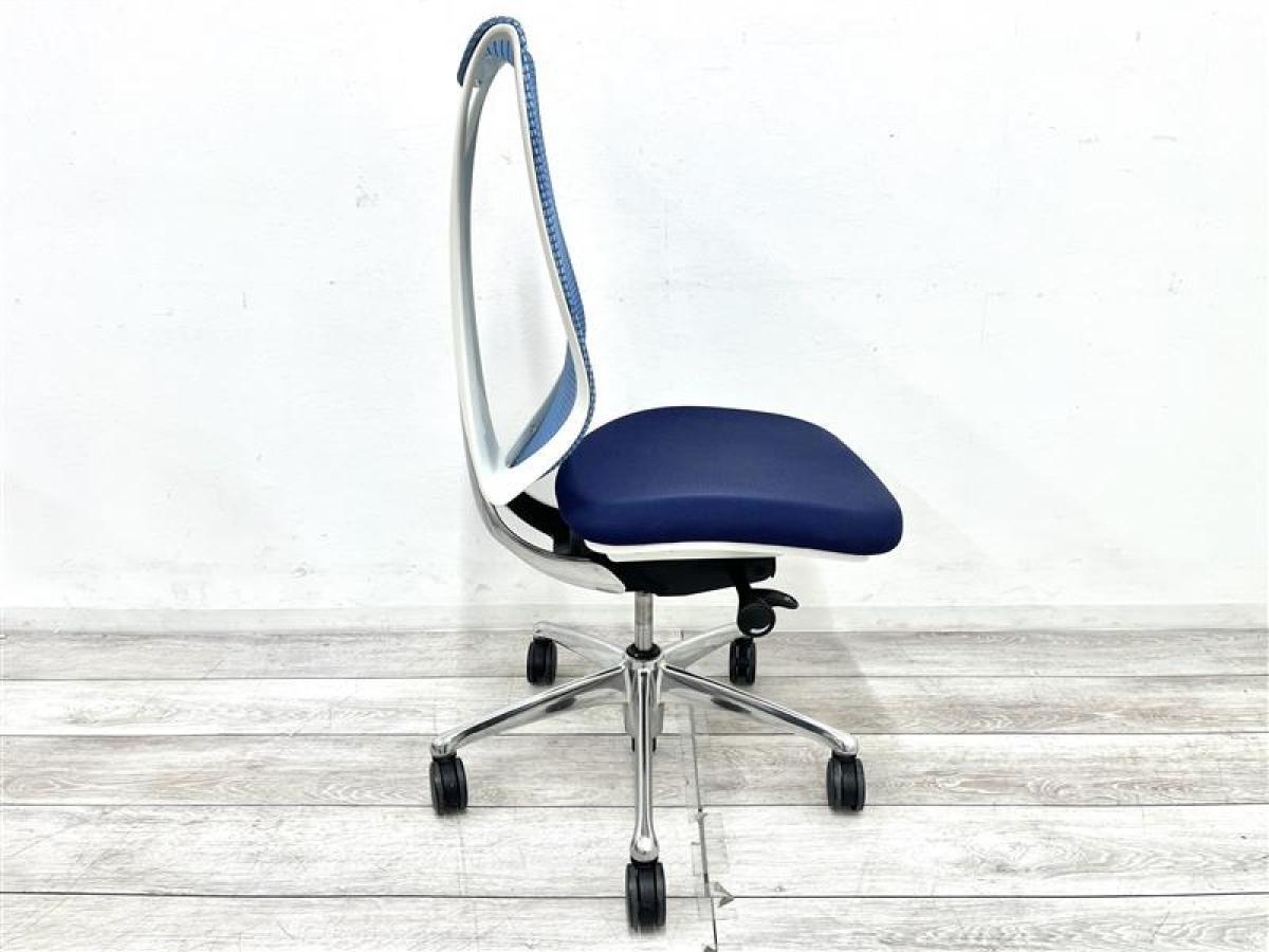 【中古】サブリナ C833BW 6543 オカムラ/okamura 肘無ハイバックチェア 568704 - 中古オフィス家具ならオフィスバスターズ